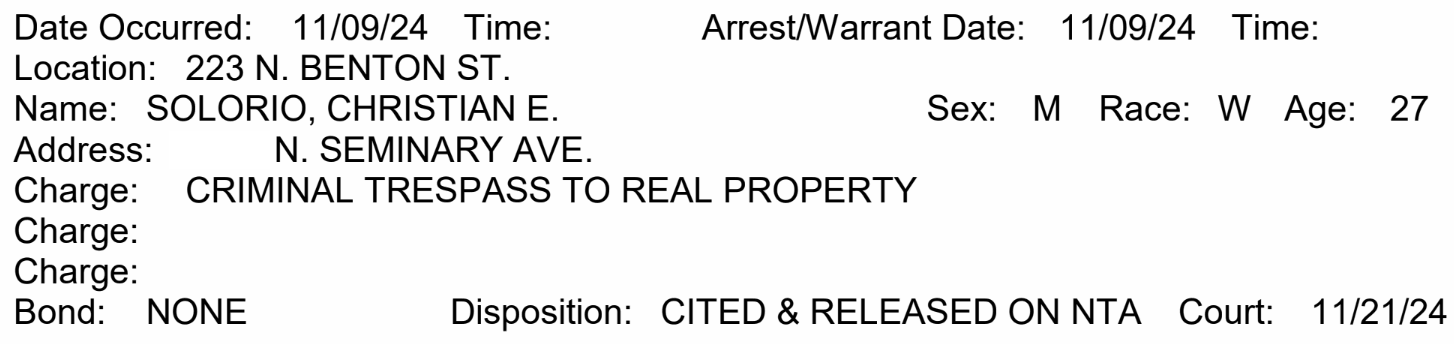Trespassing in Woodstock - McHenry County Blog