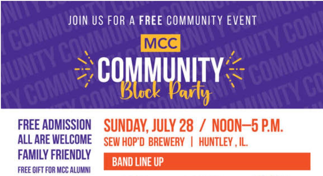 Party at McHenry County College Sunday - McHenry County Blog