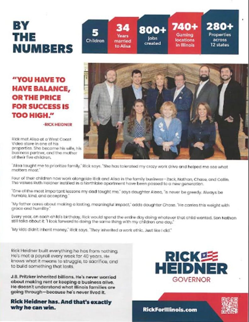 Rick Heidner Campaign for Republican Nomination for Governor Surfaces ...